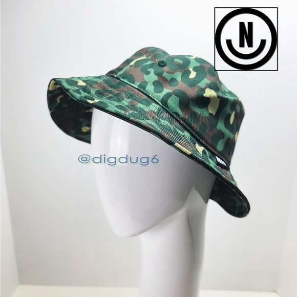 Accessories | Neff Cheetah Camo Print Bucket Hat | Poshmark